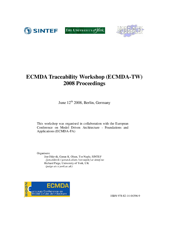 (PDF) A Model-Driven Traceability Framework to Software Product Line Development | João Paulo ...