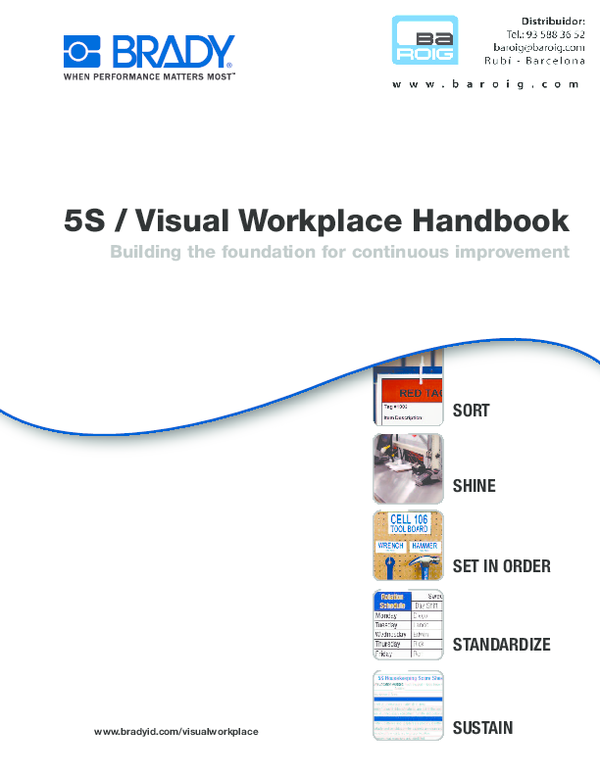 (PDF) 5S / Visual Workplace Handbook Building the foundation for ...