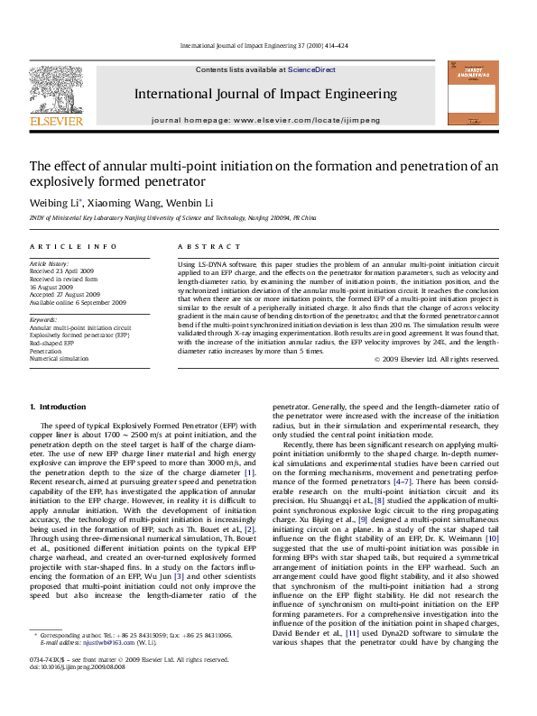 (PDF) The effect of annular multi-point initiation on the formation and ...