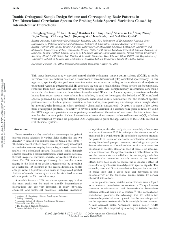 (PDF) Double Orthogonal Sample Design Scheme and Corresponding Basic Patterns in Two-Dimensional ...