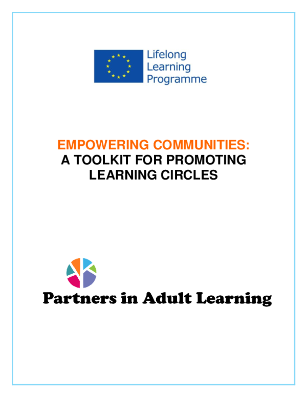 (PDF) EMPOWERING COMMUNITIES: A TOOLKIT FOR PROMOTING LEARNING CIRCLES ...