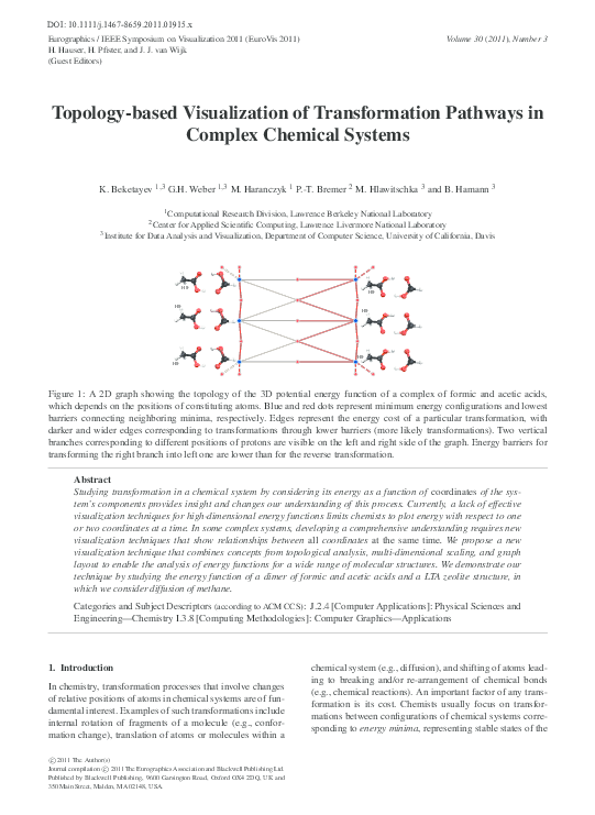 (PDF) Topology-based Visualization of Transformation Pathways in ...