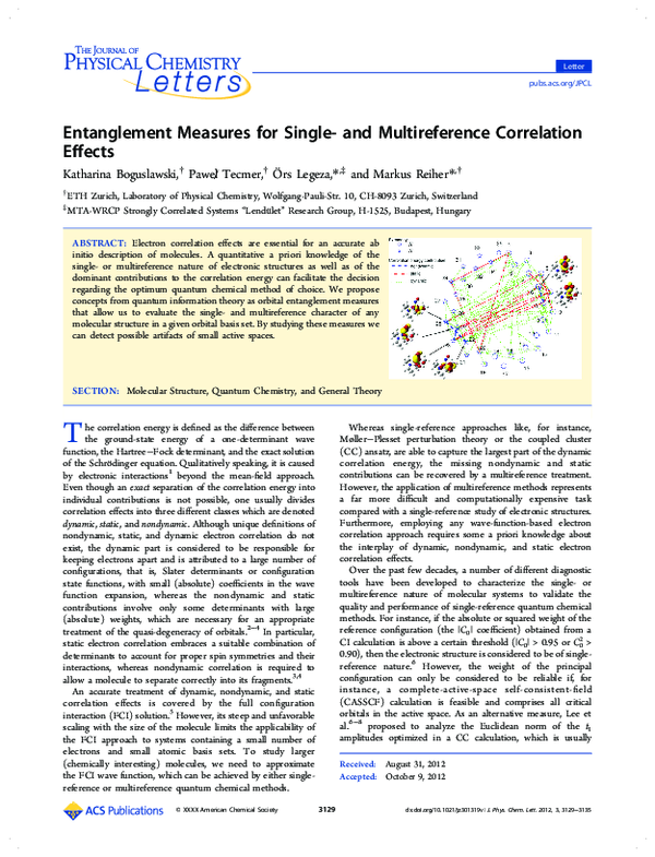 An Introduction To Entanglement Measures – LUDQJ