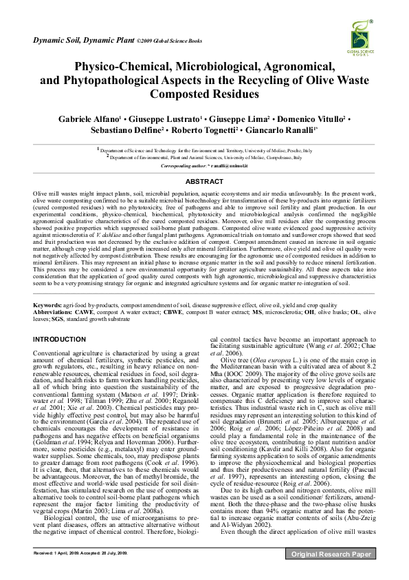 (PDF) Physico-chemical assessment of pomace exhausted and appreciation ...