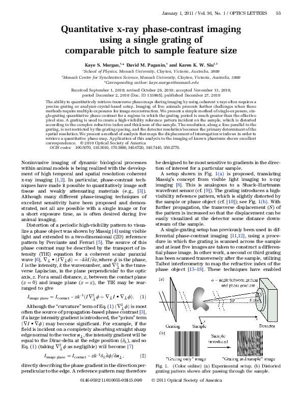 (PDF) Towards x-ray differential phase contrast imaging on a compact ...