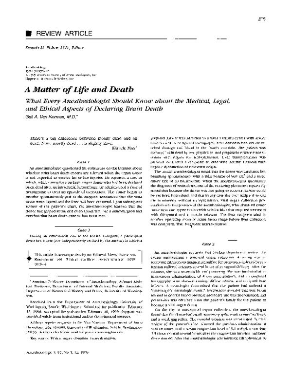 (PDF) Life and Death Decisions in the Clinical Setting | Terence Lovat ...