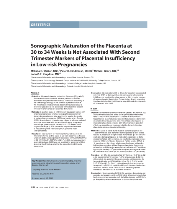 (PDF) A prospective study on placental migration in mid trimester low ...