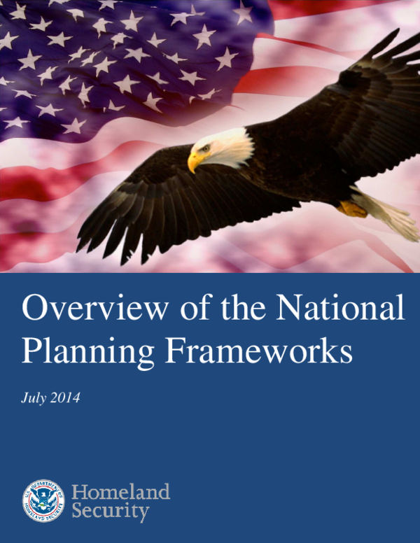 (PDF) Overview of the National Planning Frameworks