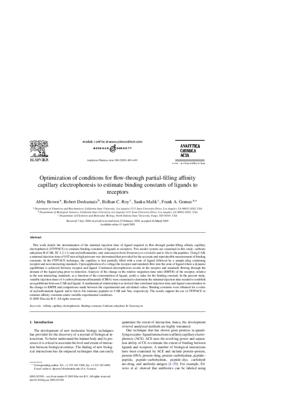 Pdf Optimization Of Conditions For Flow Through Partial Filling