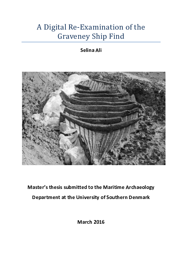 (PDF) A Digital Re-Examination of the Graveney Ship Find