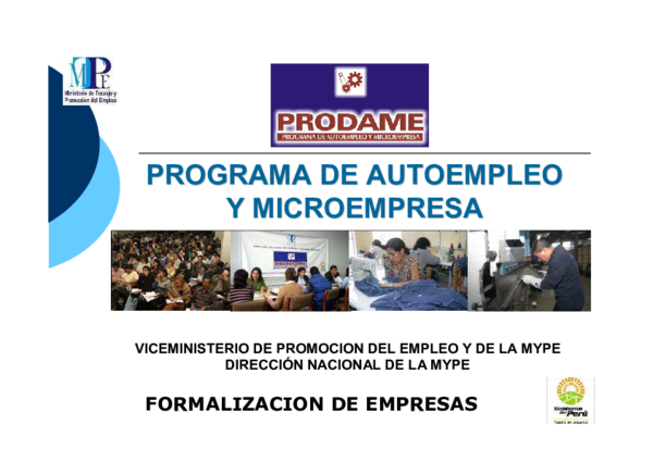 (PDF) PROGRAMA DE AUTOEMPLEO PROGRAMA DE AUTOEMPLEO Y MICROEMPRESA Y ...