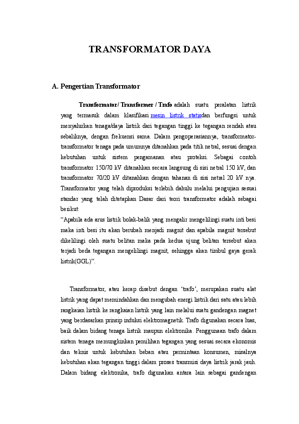 (DOC) TRANSFORMATOR DAYA