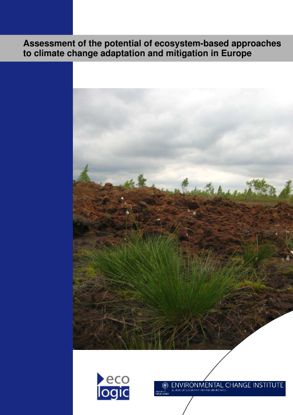 (PDF) Ecosystem-based Approaches for Climate Change Adaptation and ...