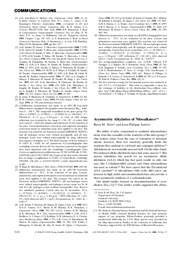 (PDF) Asymmetric Alkylation of Nitroalkanes