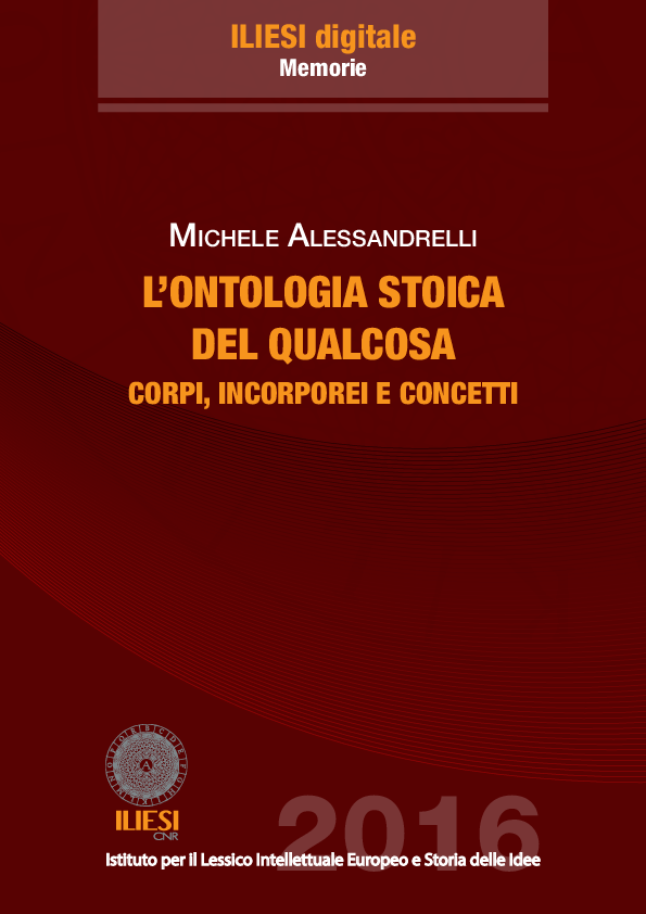 (PDF) L’ontologia stoica del qualcosa. Corpi, incorporei e concetti ...
