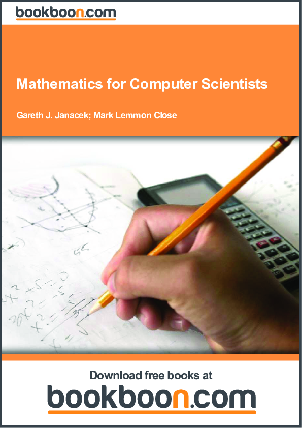 (PDF) Mathematics for Computer Scientists