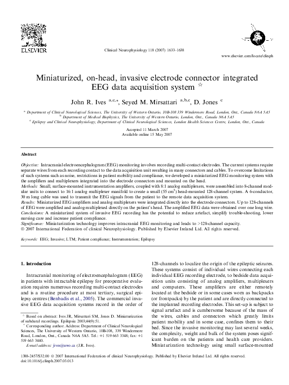 (PDF) Miniaturized, on-head, invasive electrode connector integrated ...