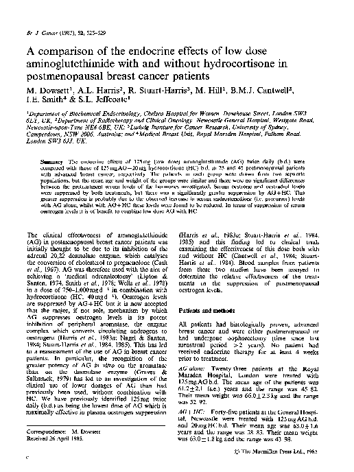 (PDF) A comparison of the endocrine effects of low dose ...