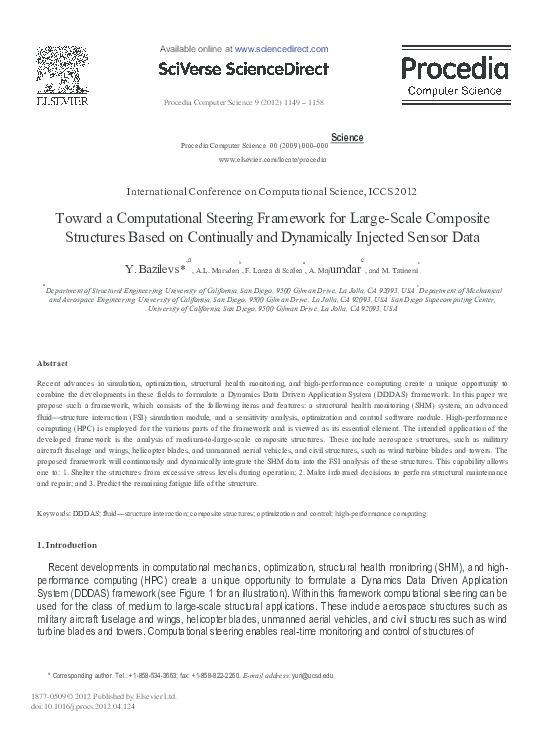 (PDF) Toward a Computational Steering Framework for Large-Scale Composite Structures Based on ...