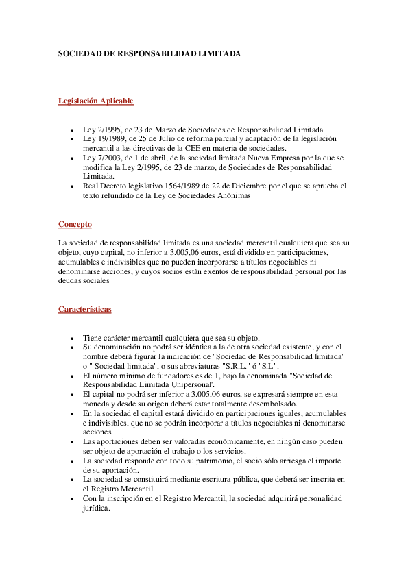 (PDF) SOCIEDAD DE RESPONSABILIDAD LIMITADA