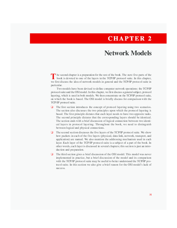 (PDF) Network Models