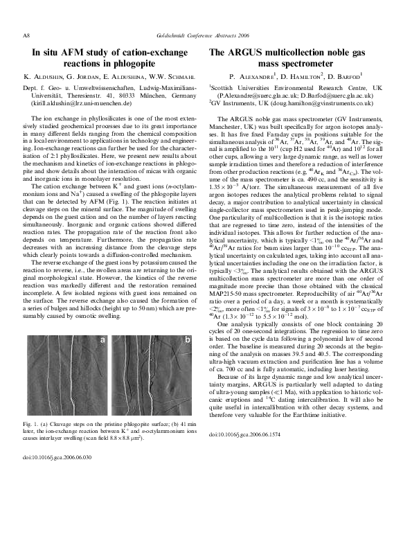 (PDF) The ARGUS multicollection noble gas mass spectrometer