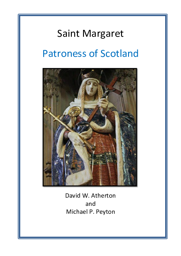 (PDF) Saint Margaret of Scotland circa 1045 - 1093: Relics and Some ...