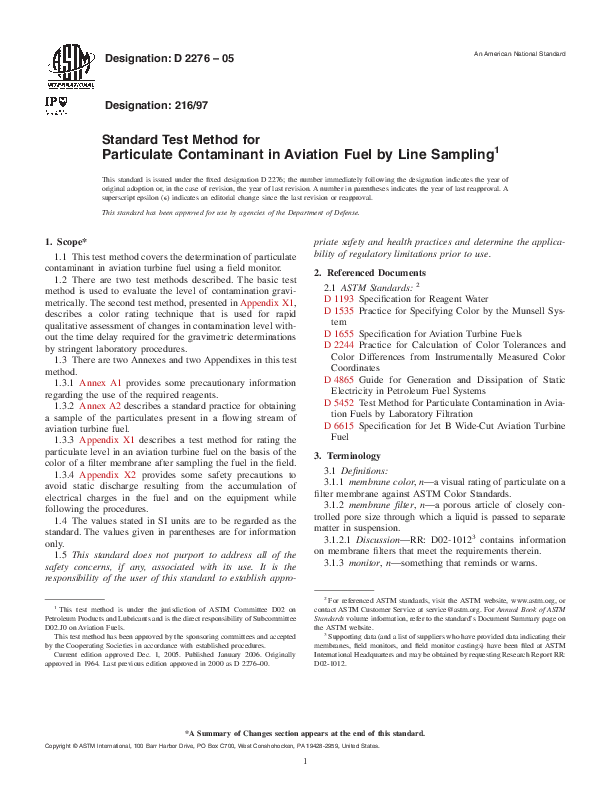 (PDF) Designation: D 2276 – 05 Standard Test Method for Particulate ...