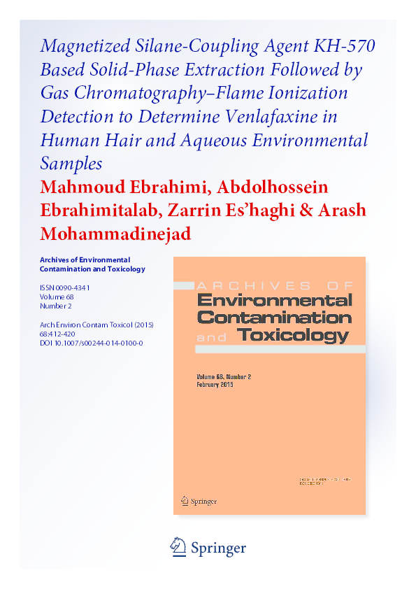 (PDF) Magnetized Silane-Coupling Agent KH-570 Based Solid-Phase ...