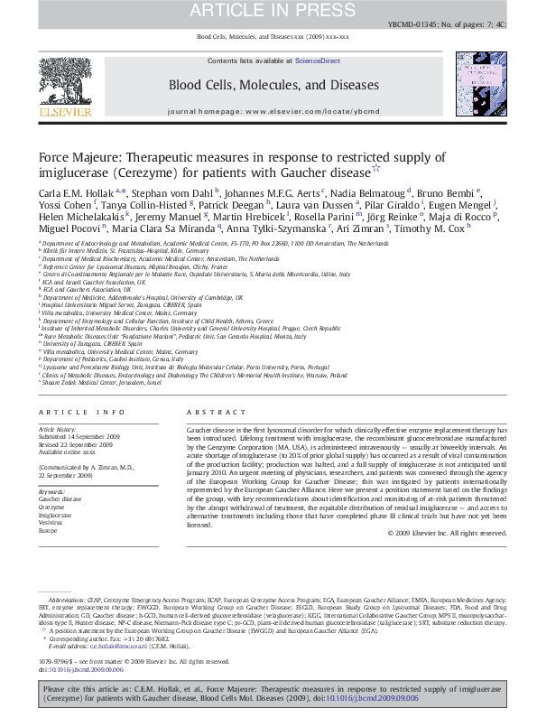 (PDF) Force Majeure: Therapeutic measures in response to restricted ...