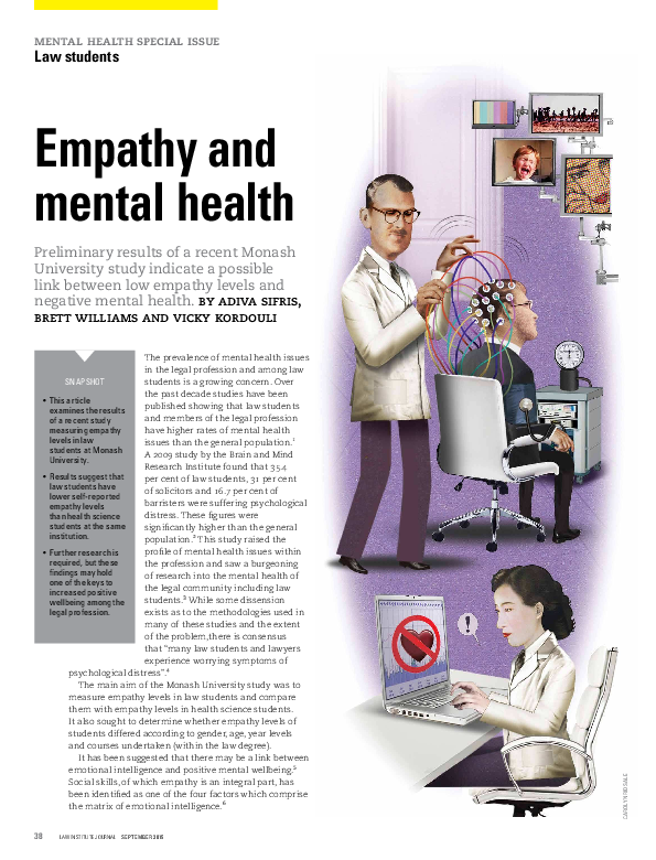 (PDF) Empathy and Mental Health