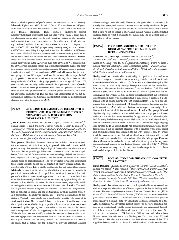 (PDF) Robust norms for the ADC-UDS cognitive test battery