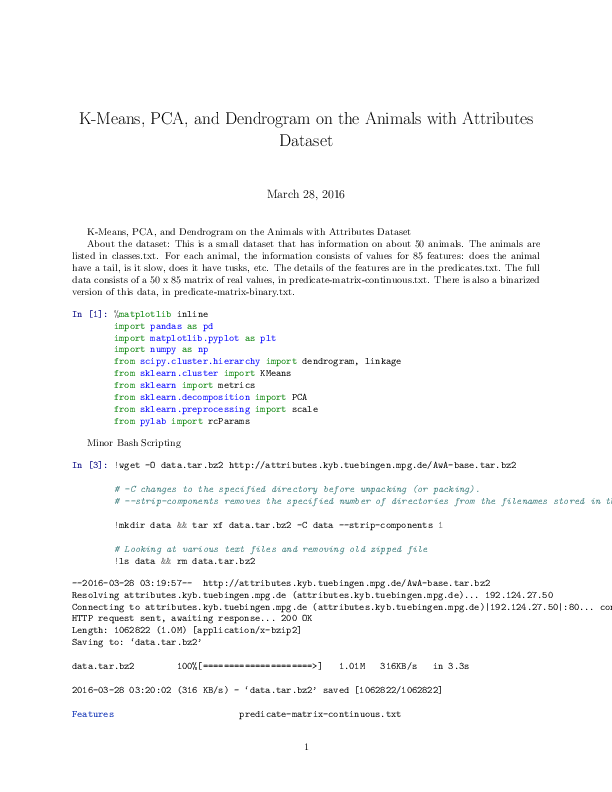 dendrogram python sklearn