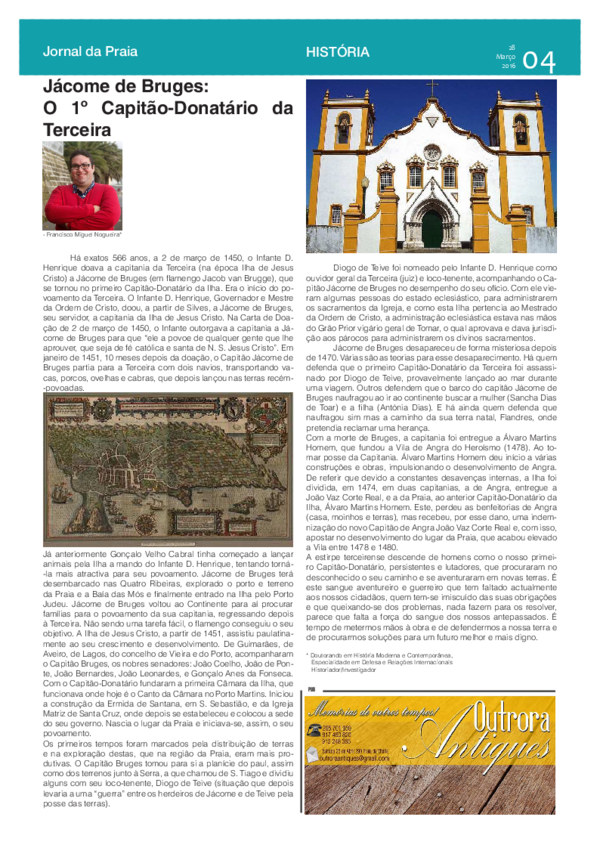 (PDF) Jácome de Bruges: o 1º Capitão-Donatário da Terceira