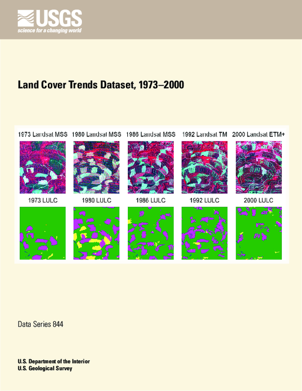 (PDF) Land cover trends dataset, 1973-2000