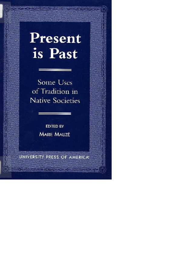(PDF) The Berdache as Historical Reference
