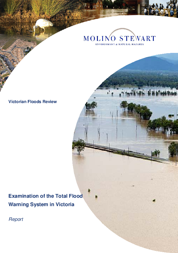 (PDF) Examination of the Total Flood Warning System in Victoria, Australia