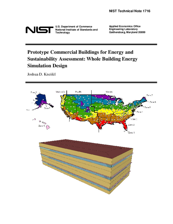 (PDF) Prototype Commercial Buildings for Energy and Sustainability ...
