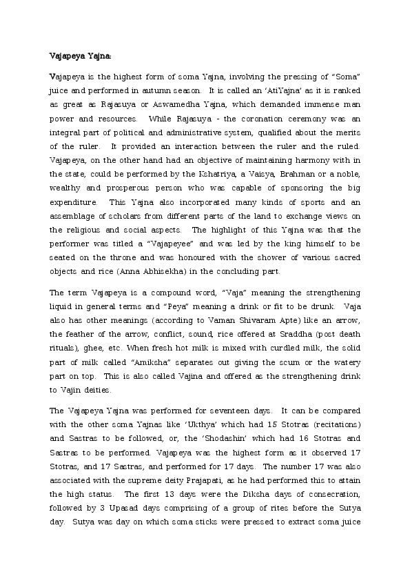 (PDF) Vajapeya Yajna