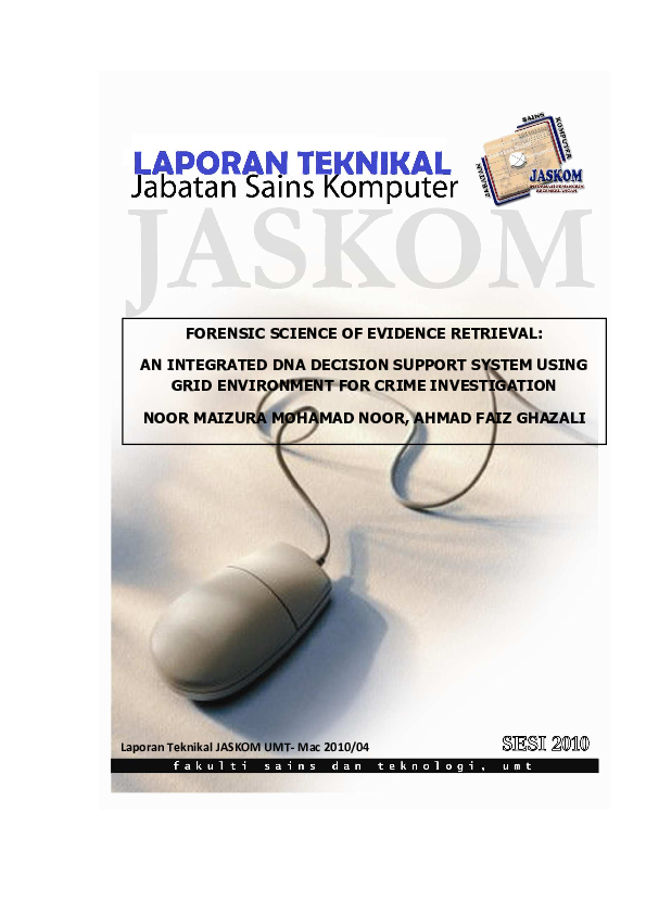 (PDF) Forensic Science of Evidence Retrieval: An Integrated Dna ...