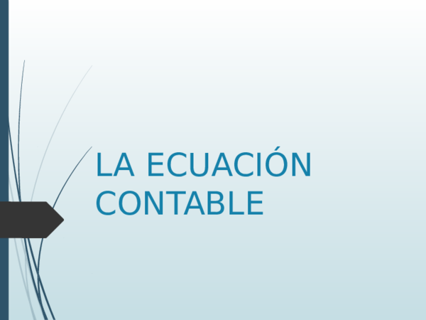(PPT) LA ECUACIÓN CONTABLE