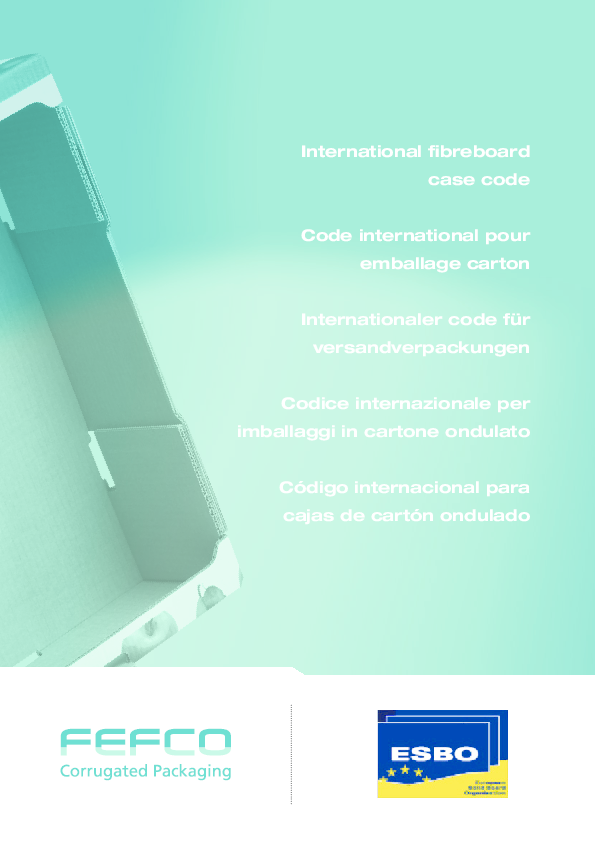 (PDF) FEFCO ESBO codes of designs