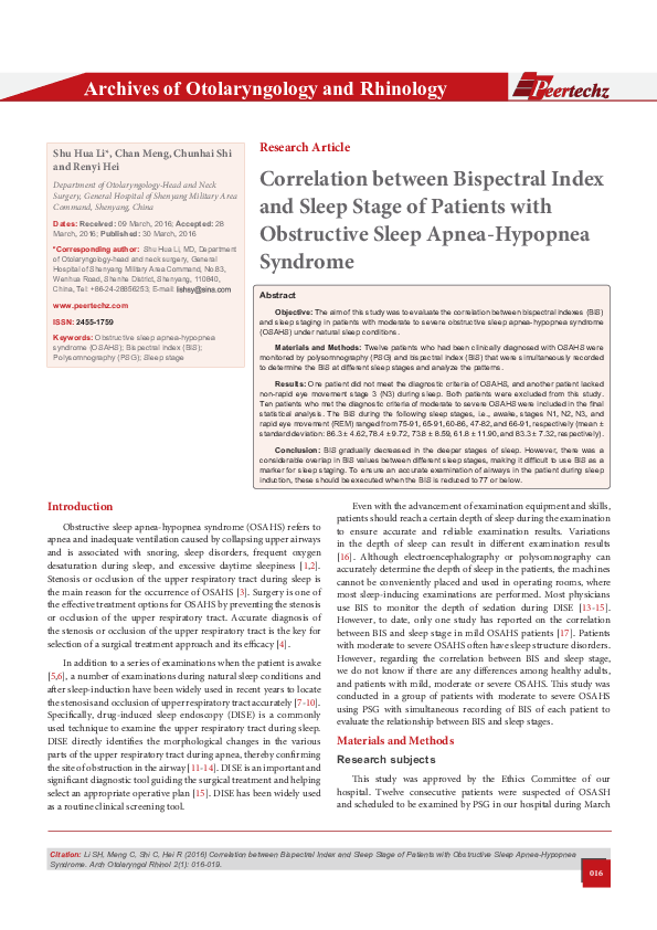 (PDF) Tertiary Nasal Syphilis: Rare But Still a Reality