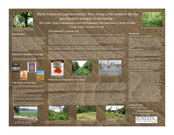 (PDF) Black walnut and juglone toxicity: How strong is the evidence for ...