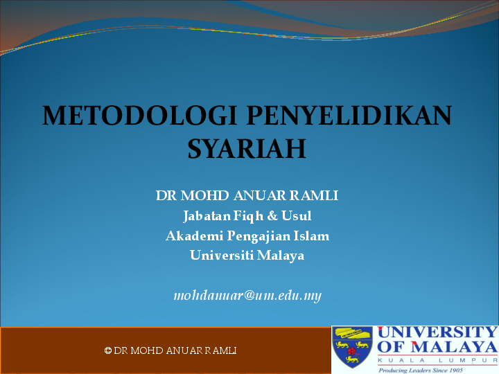 (PDF) Panduan Pemilihan Pengkhususan Fiqh Kepenggunaan