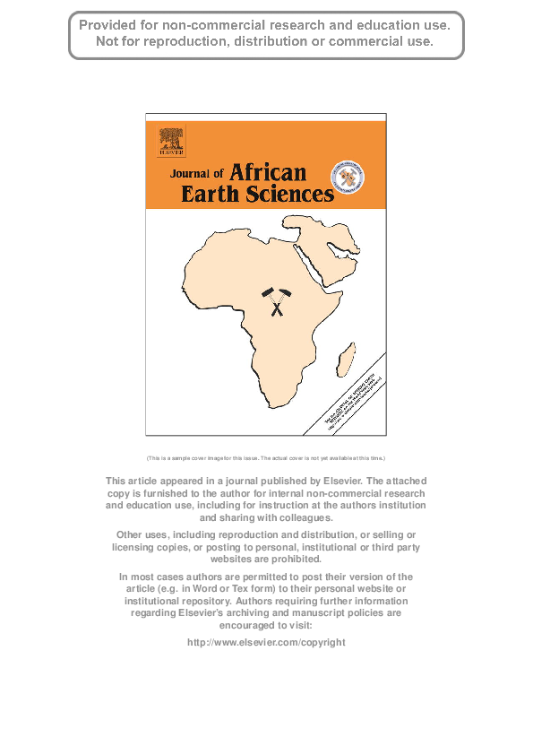 (PDF) Geology, geomorphology and hydrology of the Wadi Gaza catchment ...