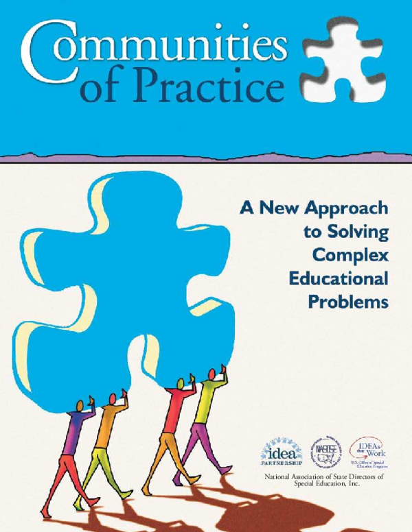 (PDF) Communities of Practice: A New Approach to Solving Complex ...