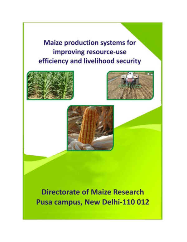 (PDF) Maize production systems for improving resource-use efficiency and livelihood security ...