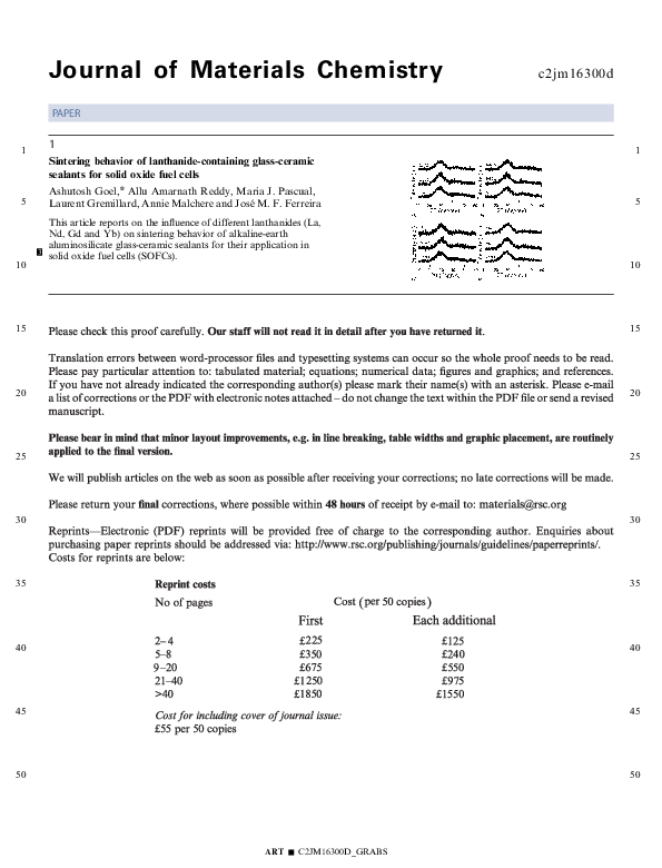 (PDF) Sintering behavior of lanthanide-containing glass-ceramic sealants for solid oxide fuel cells