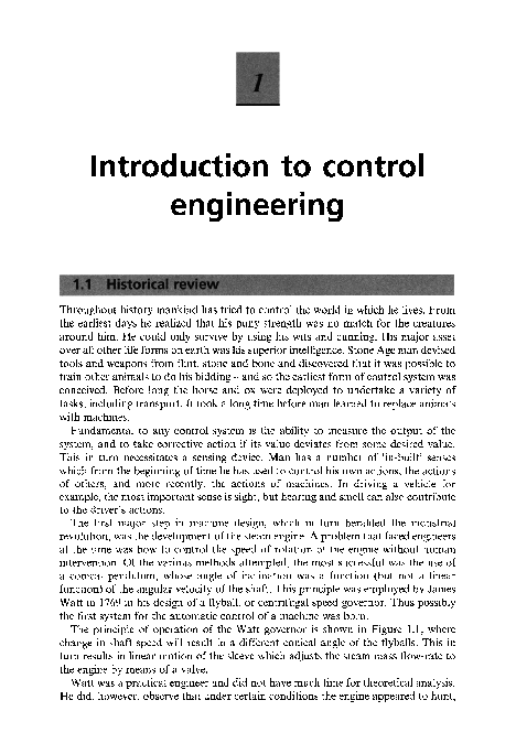 (PDF) Introduction to control engineering